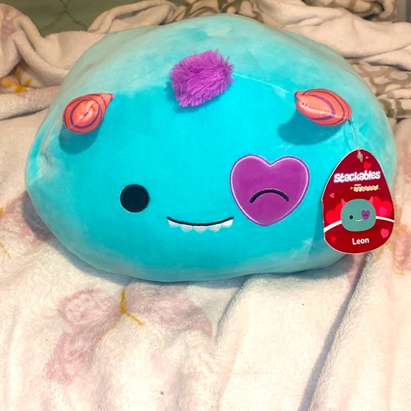 Squishmallows | Toys | Stackable Squish Mellow Leon 223 Edition | Poshmark